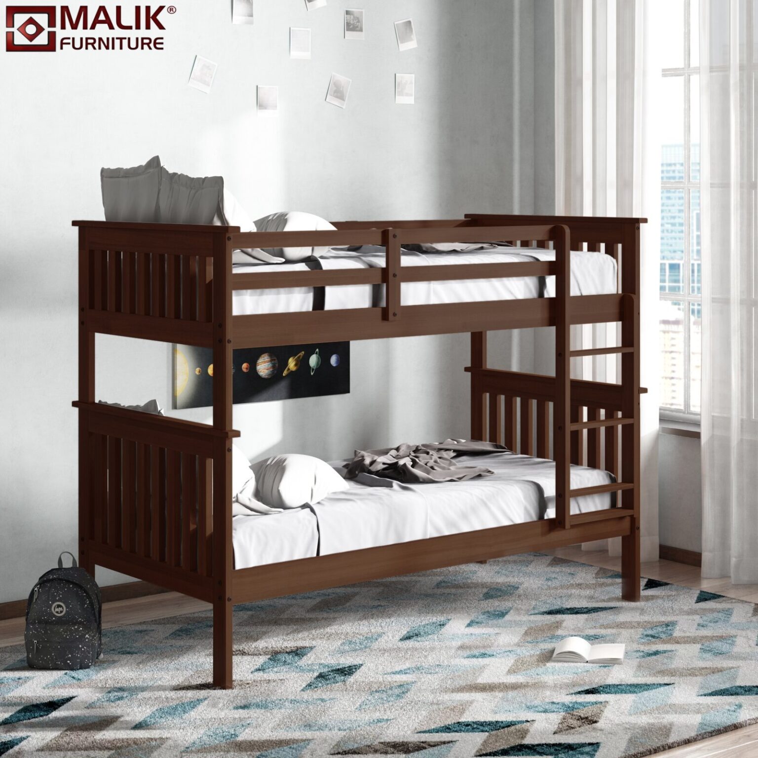 Double Deck Bed Design || Malik Furniture®